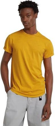 G-Star G-Star Homme Overdyed Lash T-Shirt, Jaune (dk spice gd D16396-2653-G473), XS