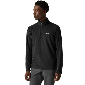 Regatta Thompson Herren Fleece Jacke, Schwarz, 62 EU (Herstellergröße: 3XL), RMA021