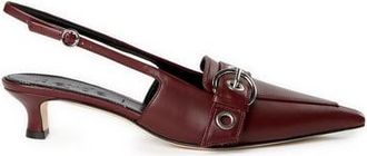 Aeyde Sling-back unies en cuir