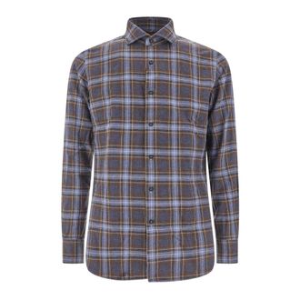 Xacus Bedrucktes Baumwollhemd - - Shirts - Herren - Mehrfarbig - 4XL