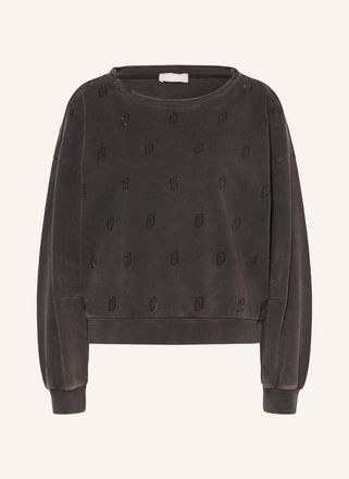 Liu Jo Liu Jo Sweatshirt Mit Schmucksteinen schwarz