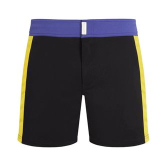 Vilebrequin Merle Color Block Badeshorts - - Swimwear - Herren - Schwarzk - M