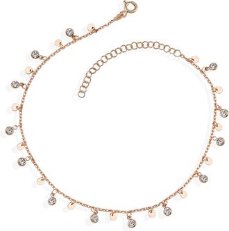 Dkeniz Dkeniz Armband 925 Sterling Silber ros&eacute;vergoldet Wunderkette Zirkonia