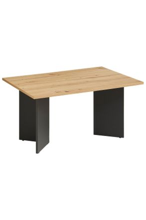 Boxxx Couchtisch, Dunkelgrau, Eiche Artisan, Holzwerkstoff, rechteckig, eckig, 58x44x86 cm, Wohnzimmer, Wohnzimmertische, Couchtische