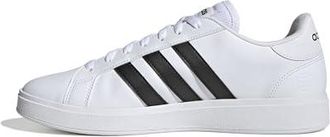adidas Grand Court TD Lifestyle Court Casual, Baskets Pour des hommes, ftwr white/core black/ftwr white