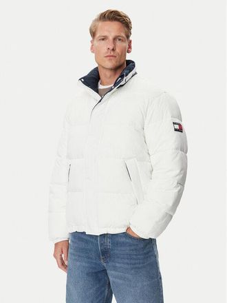 Tommy Jeans Winterjacke Vail Flag DM0DM23728 Creme Regular Fit
