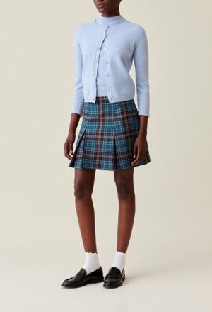 Claudie Pierlot Jupe laine carreaux