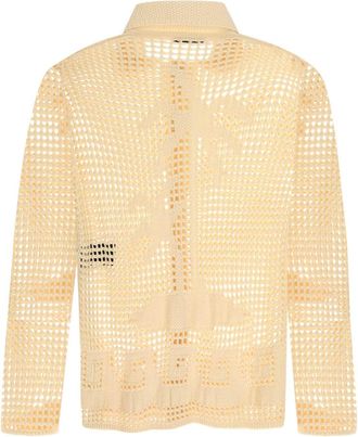 Alanui Wave Cardigan - Beige