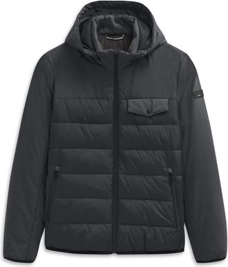 Bugatti Herren Jacke Winterjacke Herbst Winter Kapuze wasserabweisend