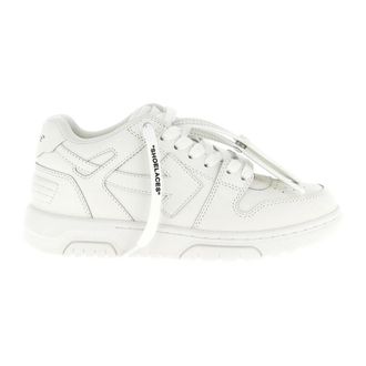 Off-white Femme, Chaussures, Blanc, Taille: 36 EU Out Of Office Calf Leather Baskets