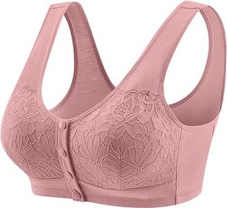 Generic Soutien-gorge push-up sans armatures pour femme - Gros seins - Maintien solide - Élégant - Bords ondulés - Séduisant - Rafraîchissant - Léger - Pour l