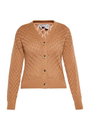 Usha Strickjacke Damen Kamel