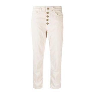 Dondup Ivory Hose f&uuml;r Frauen - - Trousers - Damen - Beige - W26