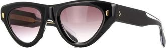 Cutler and Gross 9926 Cat Eye Sonnenbrille - - Accessories - unisex - Schwarzk - 50 MM