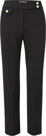 Veronica Beard Schmale Renzo Hose - - Trousers - Damen - Schwarzk - XS