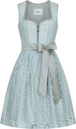 N&uuml;bler Dirndl N&Uuml;BLER Mini Dirndl Klara, Damen, Gr. 30, EURO, gr&uuml;n, Obermaterial: 100% Polyester PES., Kleider, Topseller