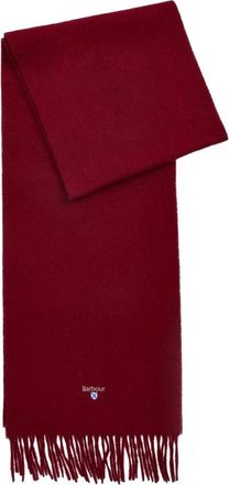 Barbour Homme, Accessoires, Rouge, Taille: ONE Size Plain Lambswool Scarf