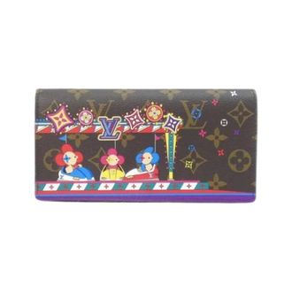 Louis Vuitton Pre-owned Monogram Portefeuille Sarah Long Wallet - Homme - Pre-owned - Brun - Taille: ONE Size