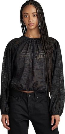 G-Star G-Star RAW Damen Shirt Sniper Top 2.0, Schwarz (dk Black D23818-D404-6484), S