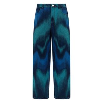 Alberta Ferretti Moderne Wide Jeans - - Jeans - Damen - Blau - S