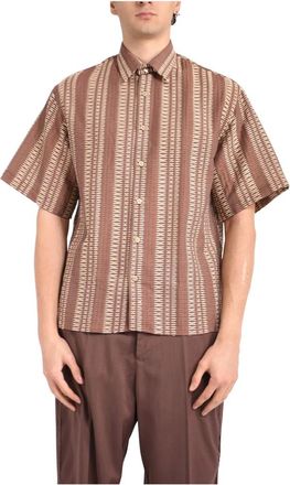 Costumein Homme, Chemises, Brun, Taille: L Chemise 26S57-R41