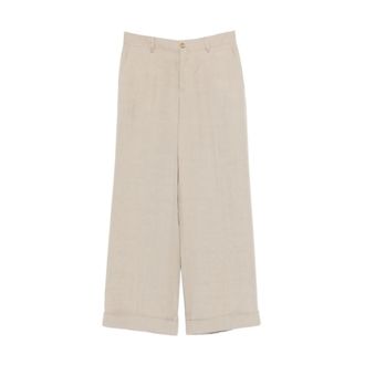 L.B.M. 1911 Weite Hosen - - Trousers - Damen - Beige - XS