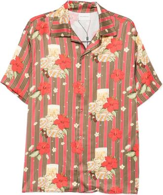 Dr&ocirc;le de Monsieur Homme, Chemises, Multicolore, Taille: 2XL Chemise &agrave; Manches Courtes