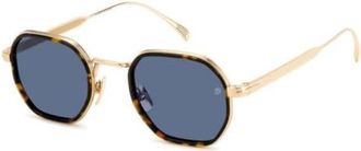 David Beckham Db 1097/s 06J/KU GOLD HAVANA Sunglasses Men Titanium, Standard, 49