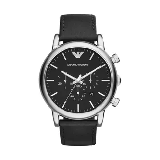 Emporio Armani Homme, Accessoires, Gris, Taille: ONE Size Luigi Chronograph