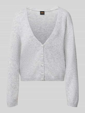Boss Orange by Hugo Boss Relaxe-Fit Strickjacke aus Alpacka-Mix mit Woll-Anteil Modell C_Farano