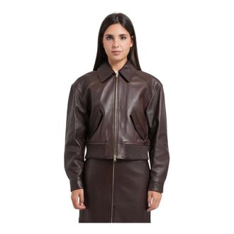 HUGO BOSS Veste Bomber - Femme - Vestes - Brun - Taille: 40 FR