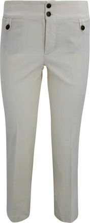 Etro Femme, Pantalons, Beige, Taille: 38 FR Cropped Pantalons