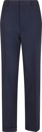 Polo Ralph Lauren Femme, Pantalons, Bleu, Taille: 38 FR Woven Straight Pants