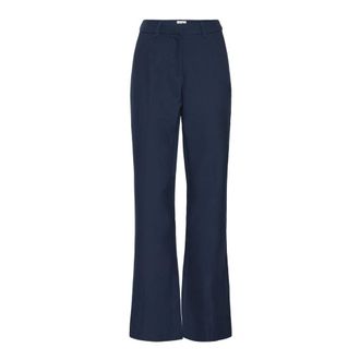 Ichi Ichi, Femme, Pantalons, Bleu, Taille: 38 FR Wide Pantalons