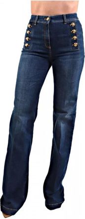 Elisabetta Franchi Femme, Jeans, Bleu, Taille: W28 Elisabetta Franchi - Jeans