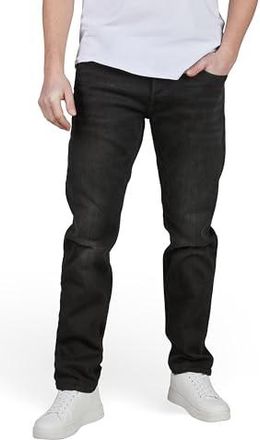 Jack & Jones JJIGLENN Jean stretch pour homme Coupe ajustée Bleu Noir Taille 30 31 32 33 34 36 38, Noir (Cb 137), 34W / 30L