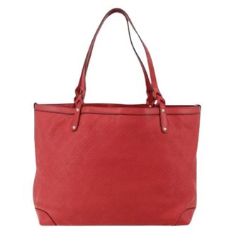 Gucci Pre-owned Vintage Tote - - Pre-owned - Damen - Rot - ONE SIZE