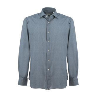 Xacus Langarmhemd - - Shirts - Herren - Grau - 3XL