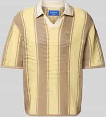 Jack & Jones Strickshirt mit Polokragen Modell ACAPULCO