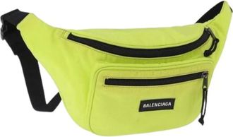 Balenciaga Sac bandouli&egrave;re vintage Pre-owned - Femme - Pre-owned - Jaune - Taille: ONE Size