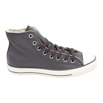 Converse Leder Hi-Top Gummisohle Sneakers - - Shoes - Herren - Braun - 39 EU