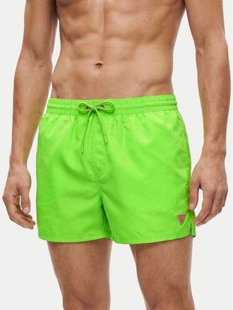 Guess Badeshorts F6GT25 WG282 SHORT Gr&uuml;n Regular Fit