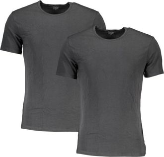 Calvin Klein Calvin Klein Nero Cotton Mens Undershirt - - Tops - Herren - Schwarzk - L