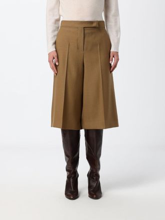 Max Mara Short de tailleur en laine vierge longueur genou &agrave; taille haute