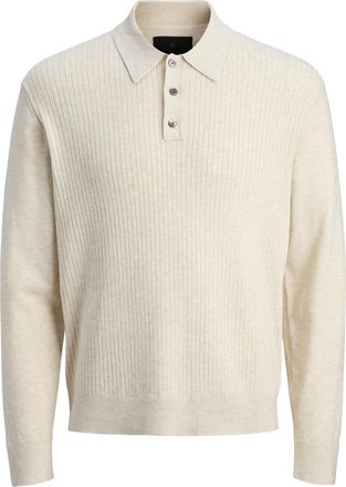 Jack & Jones Jprblaedgar Knit Polo Ls