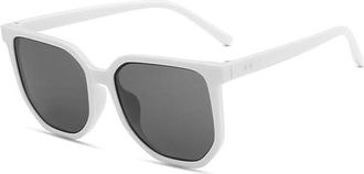 Generic Lunettes De Soleil Vacances À Monture Large For Hommes, Conduite For Femmes Et For Les Déplacements En Plein Air(White)