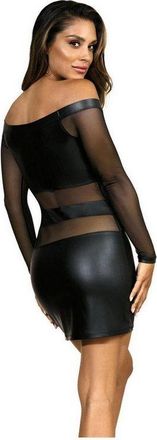 Axami Minikleid V-9309 dress black - (L,M,S,XL)