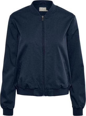Kaffe Kalea Bomberjacke - - Jackets - Damen - Blau - 2XL