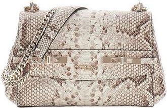 Guess sac &agrave; &eacute;paule sac de soir&eacute;e Melinda Mini Convertible Xbody Flap Bag Natural &eacute;cru