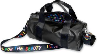 LOQI Love Life Metallic Black Medium Weekender